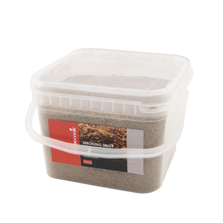 Bucket with smoking dust oak whiskey – Barbecook
